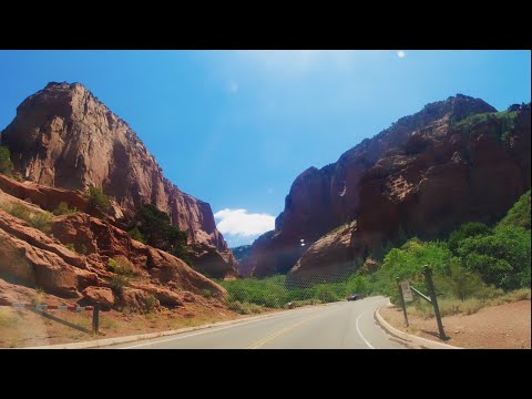 Kolob Canyon Scenic Loop Drive, Zion National Park - YouTube