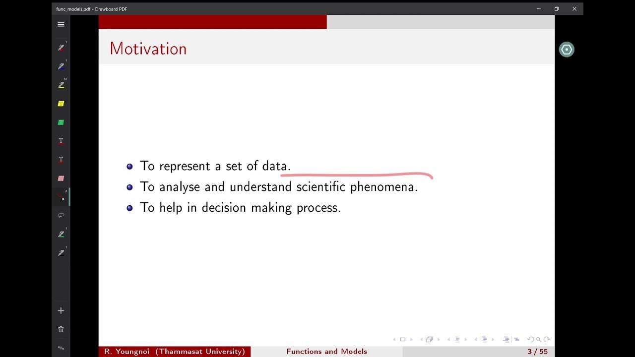 Functions and Models: 1. Introduction - YouTube
