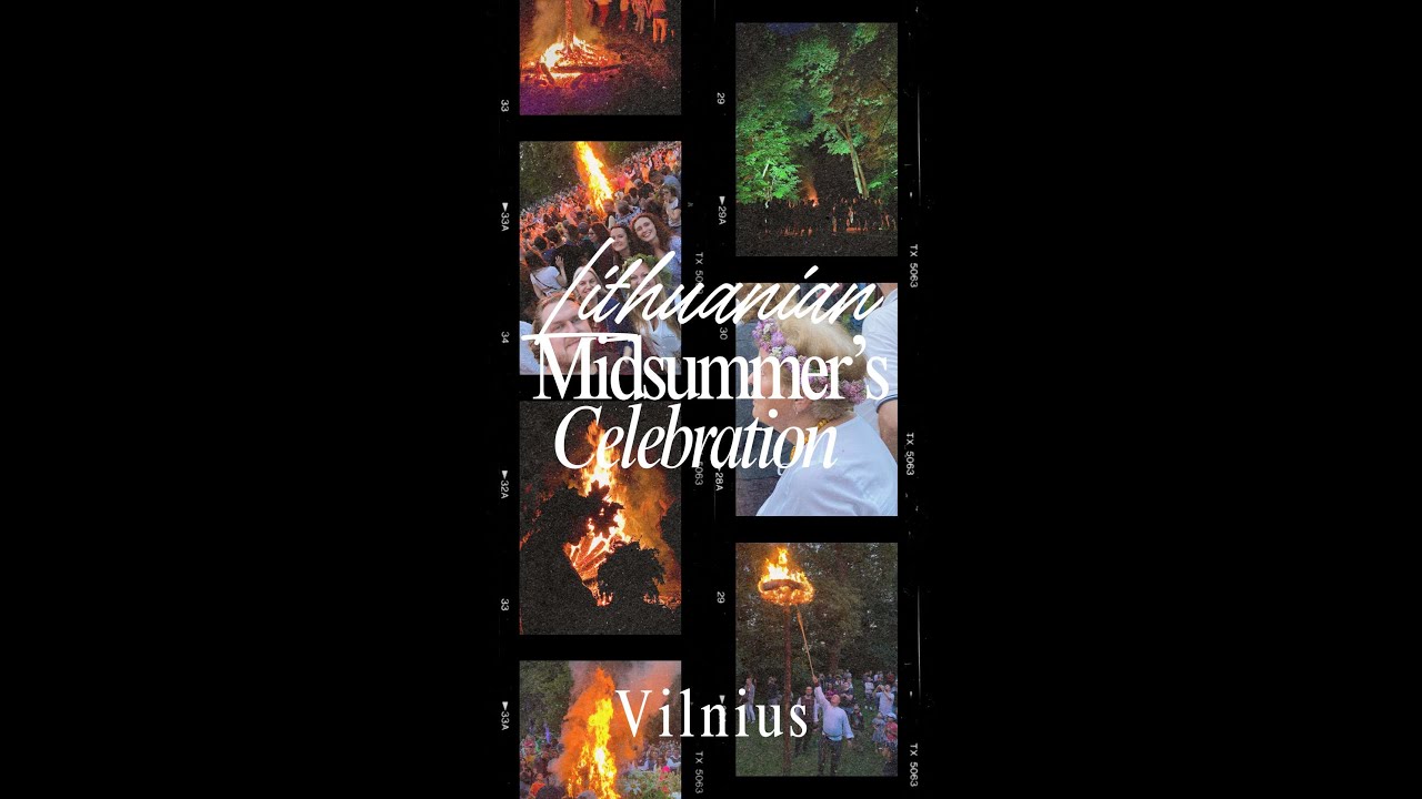 Lithuanian Midsummer's in Vilnius 🇱🇹🌿 - YouTube