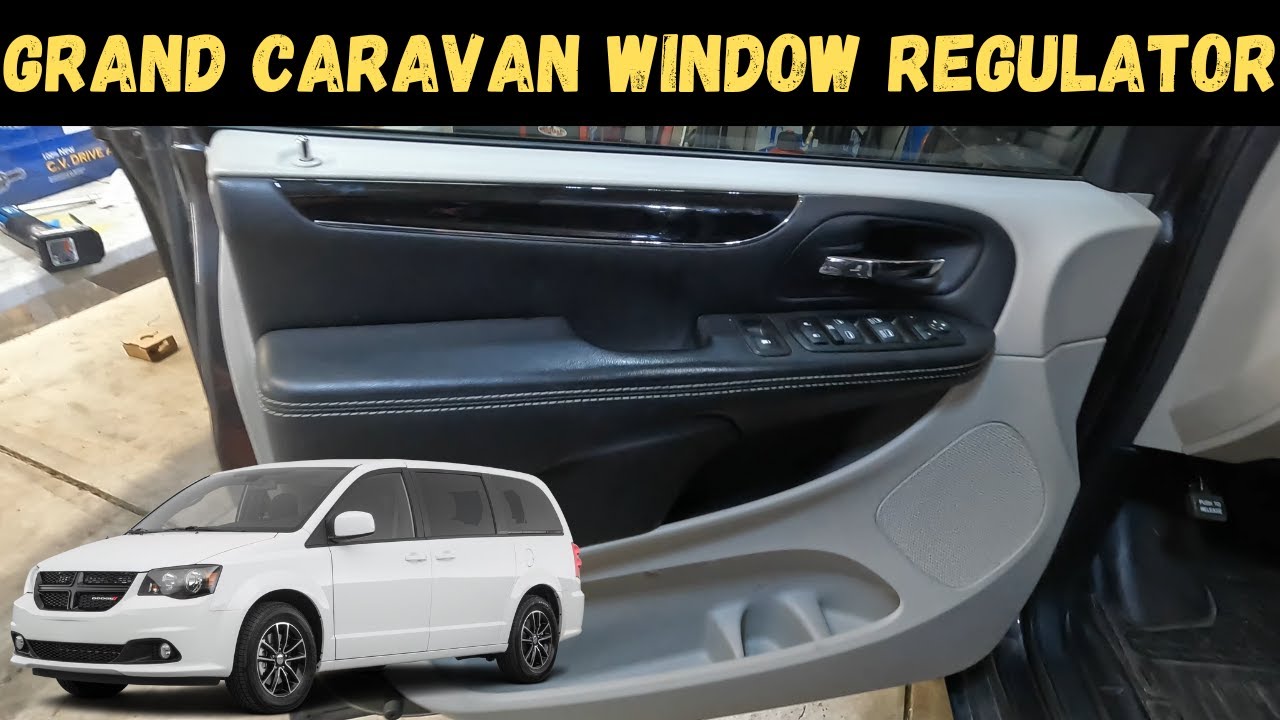 How To Replace Dodge Grand Caravan Window Regulator - YouTube