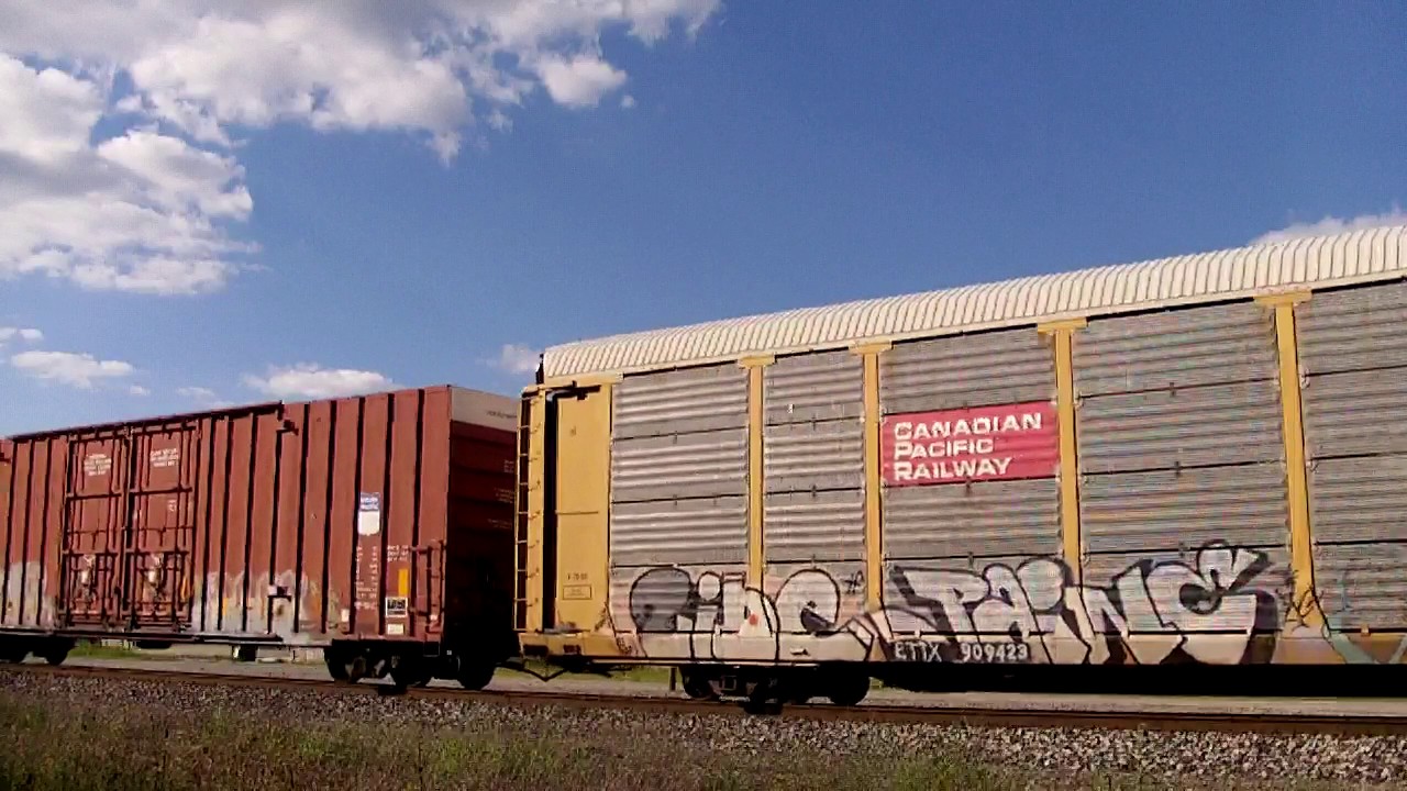 NS 34N @ LOGANSPORT, IN 9 7 14 NS 8462 NS 8769 - YouTube