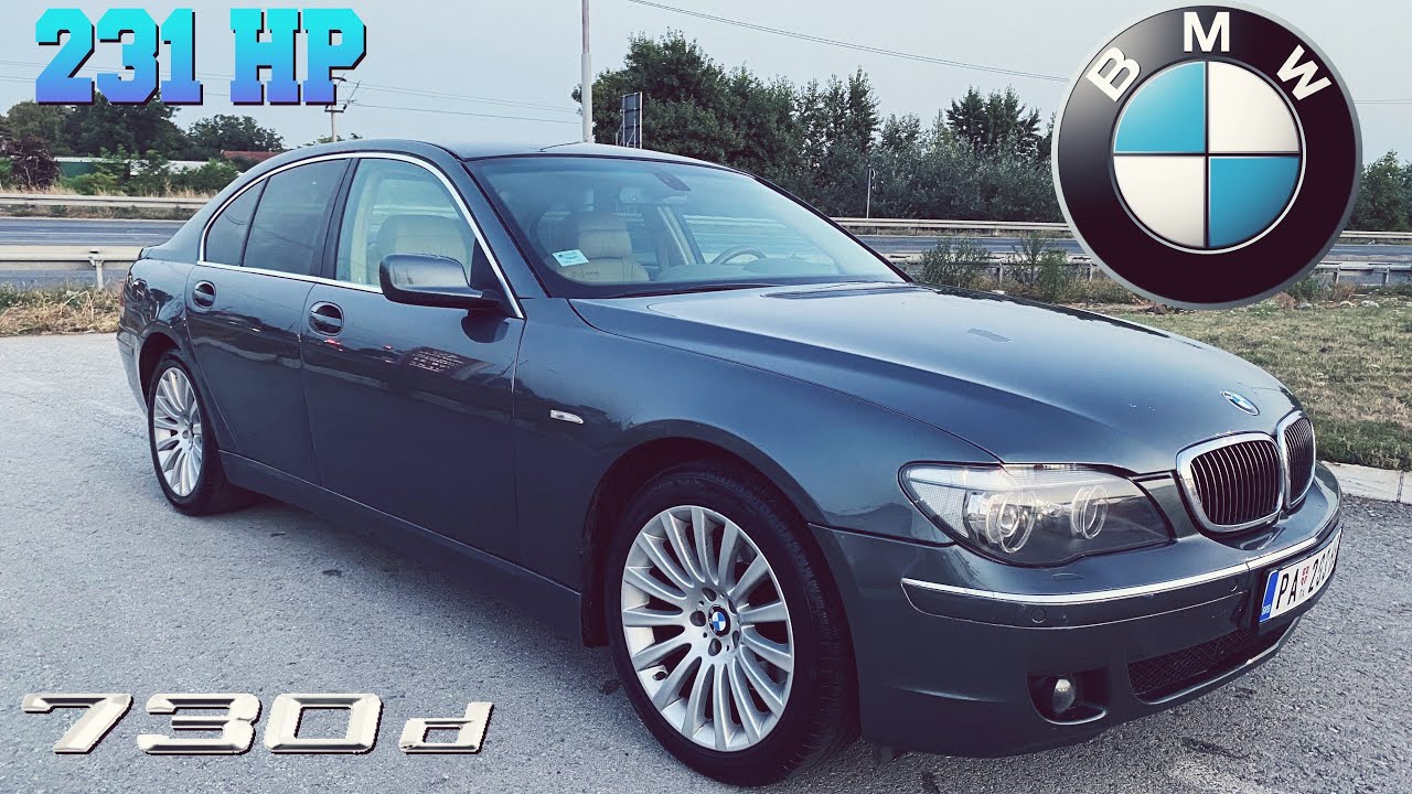 231 HP BMW 730D 2007 - REVIEW - YouTube