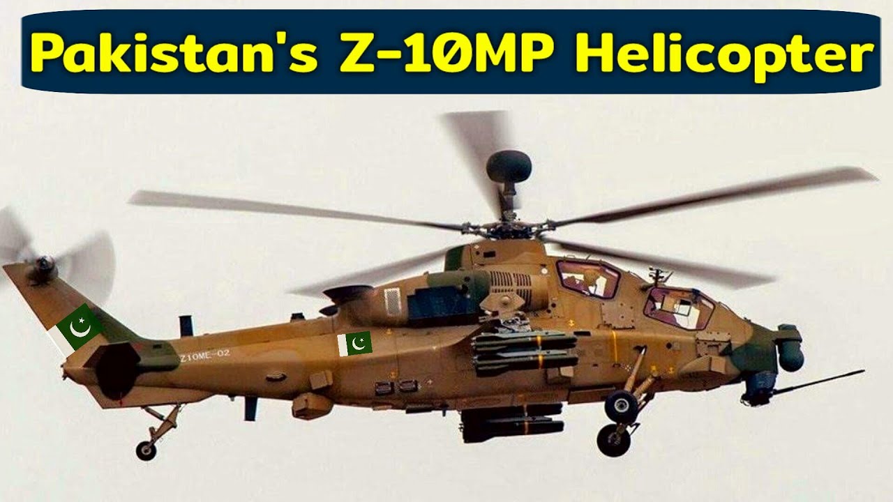 Final Configuration oF Pakistan's Z-10MP Attack Helicopter.. - YouTube