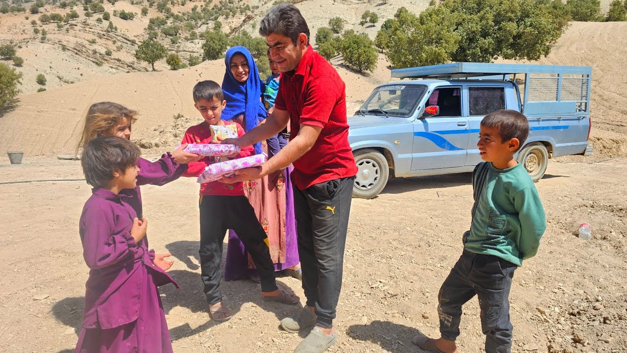 Nomadic Life: Akram Builds a Swing for Ehsan While Managing Housework ...