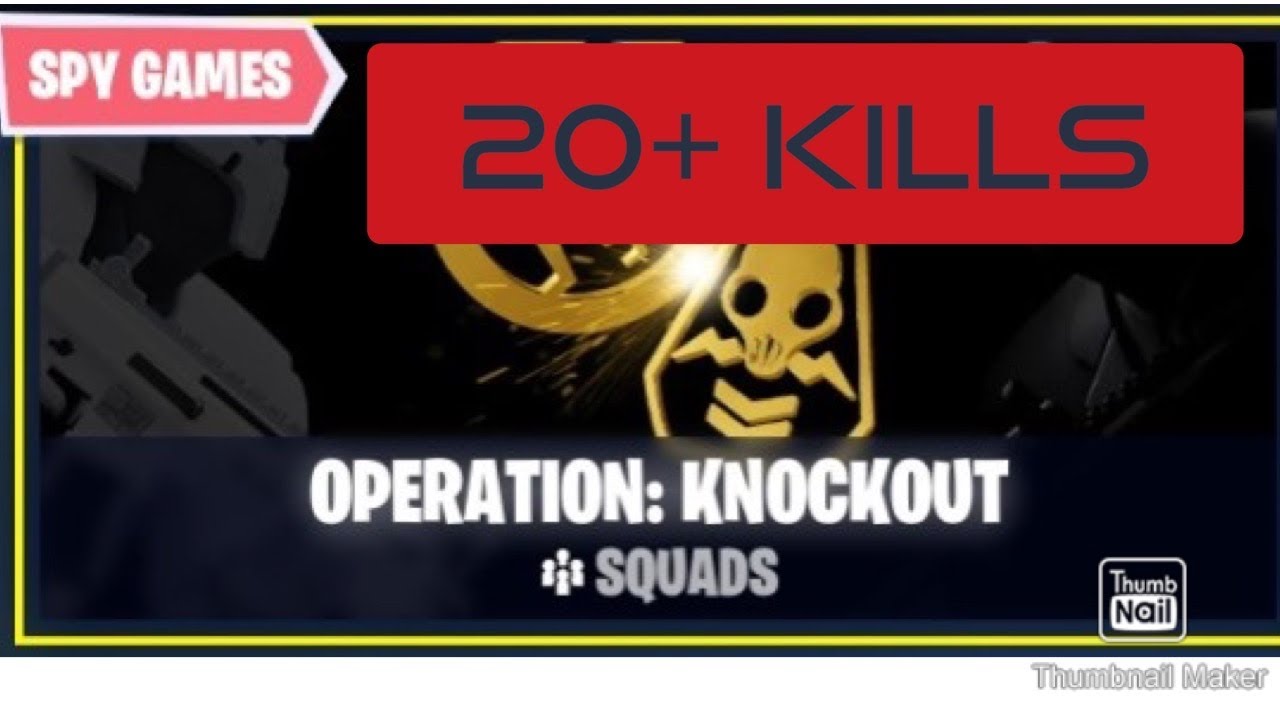 Fortnite operation knockout gameplay 20+ kills - YouTube
