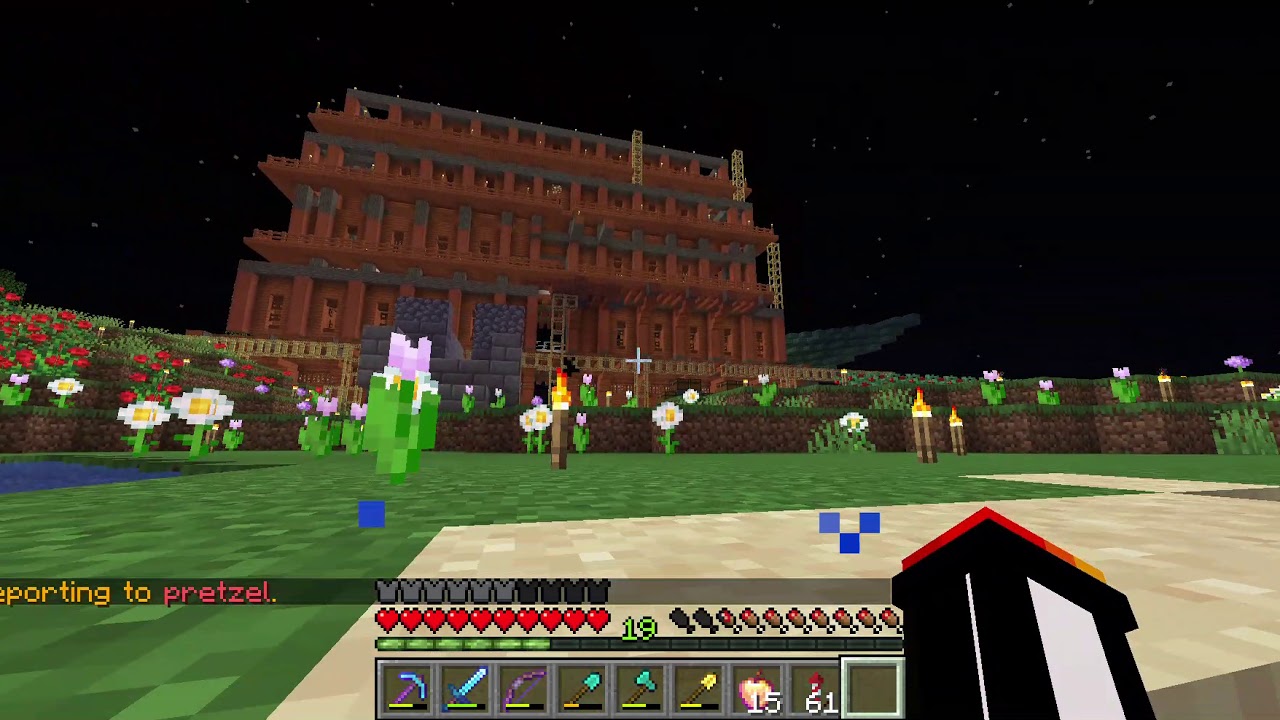 New Mushroom Hut! Wolfpack Town + hiccups. Vexius Server #4 - YouTube