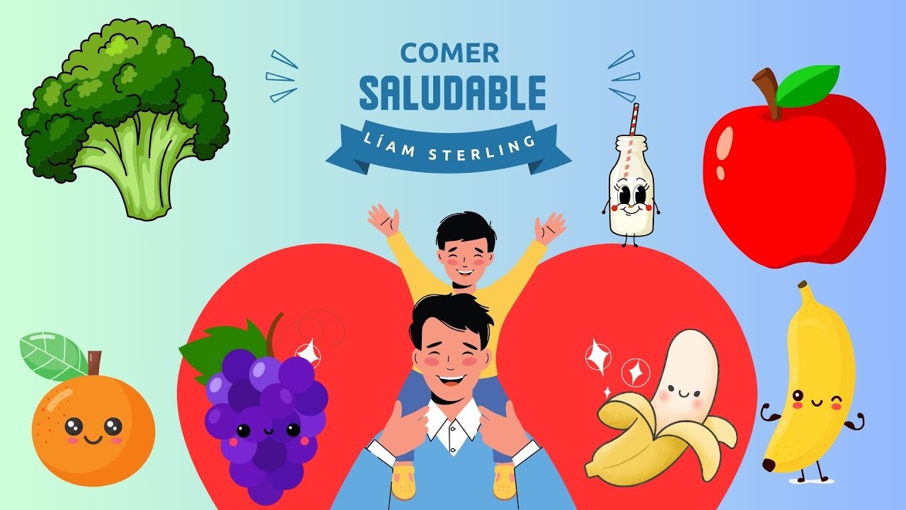 Comer Saludable| Cancion infantil| Líam Sterling Oficial. - YouTube