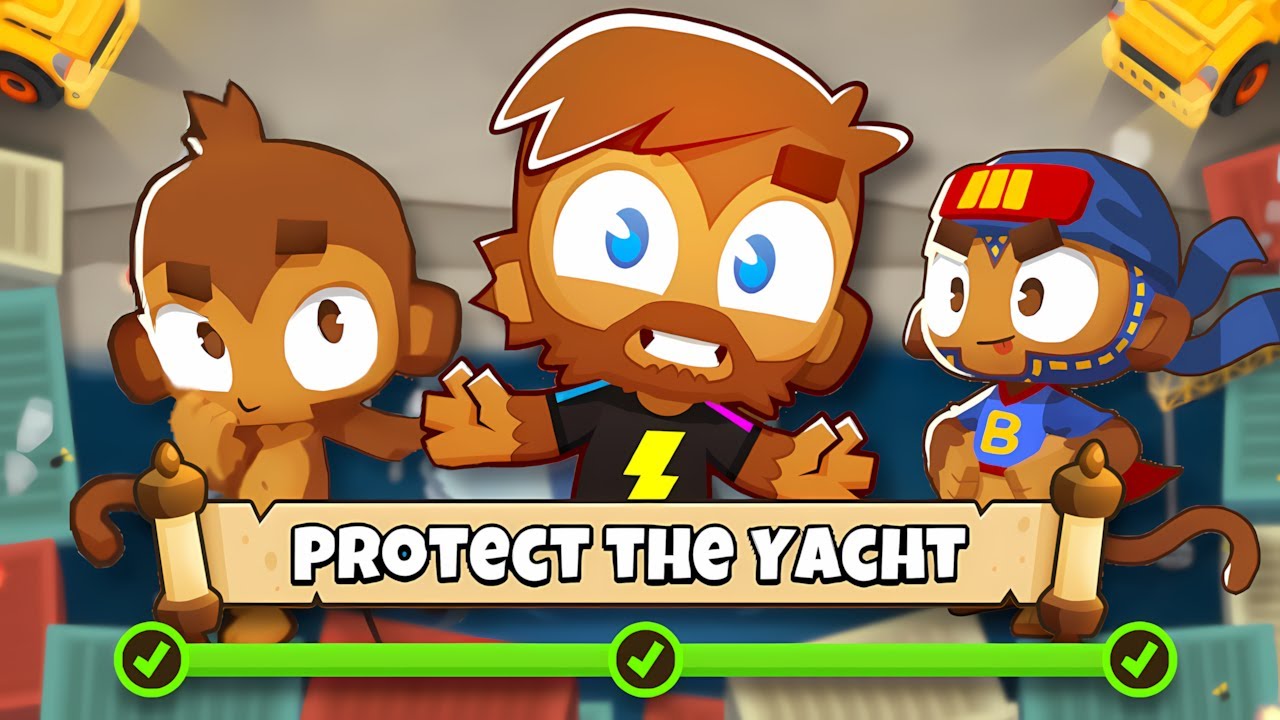 Protect the Yacht [MrBeast Challenge] [🚫 Monkey Knowledge] Walkthrough ...