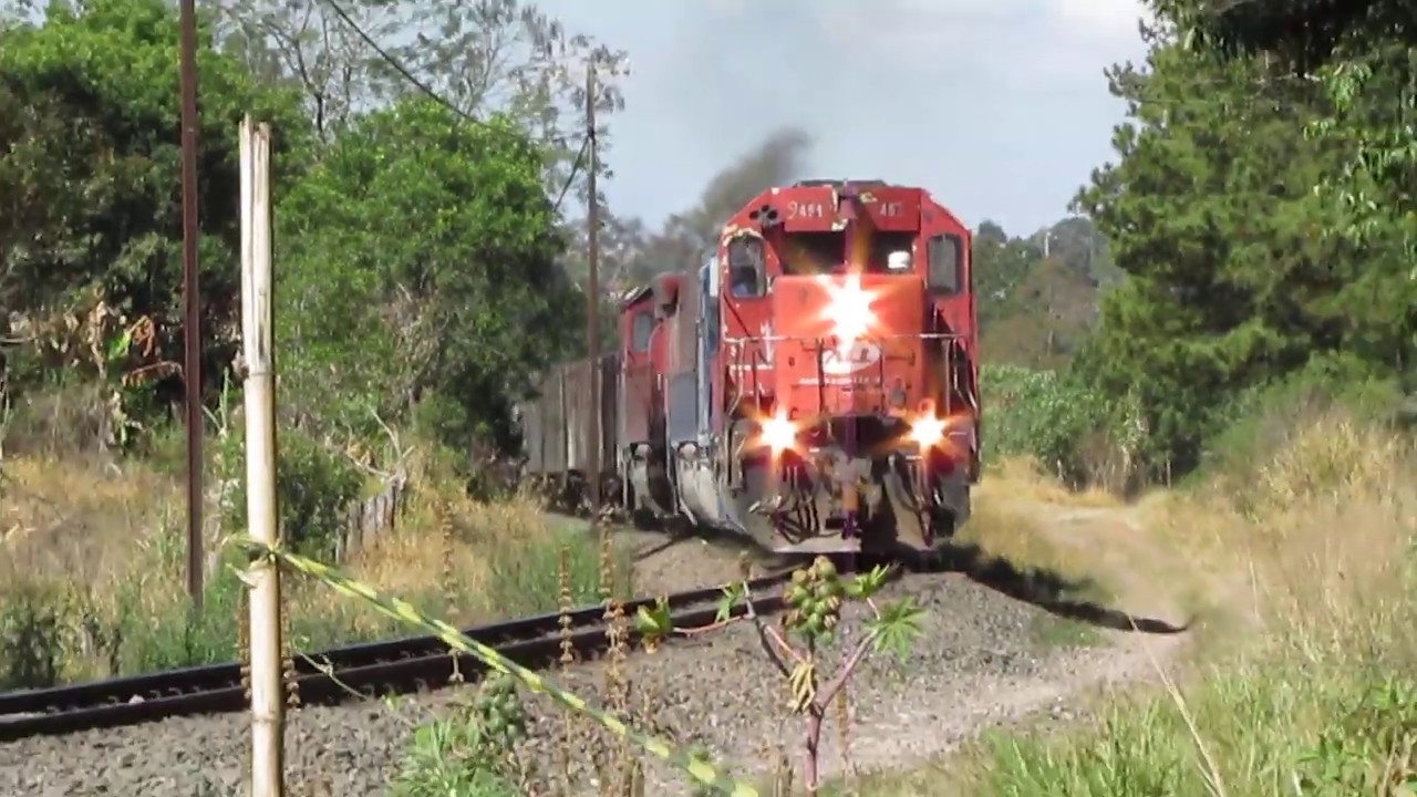 Trem com trio de SD40 ALL/RUMO 31/07/2019 - YouTube