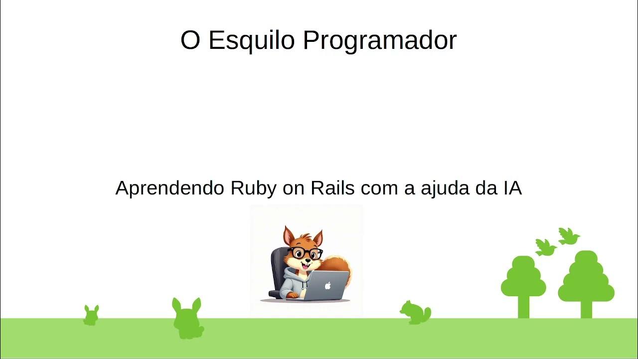 Tô aprendendo Ruby on Rails com o ChatGPT 😅 – Bora codar comigo? - YouTube