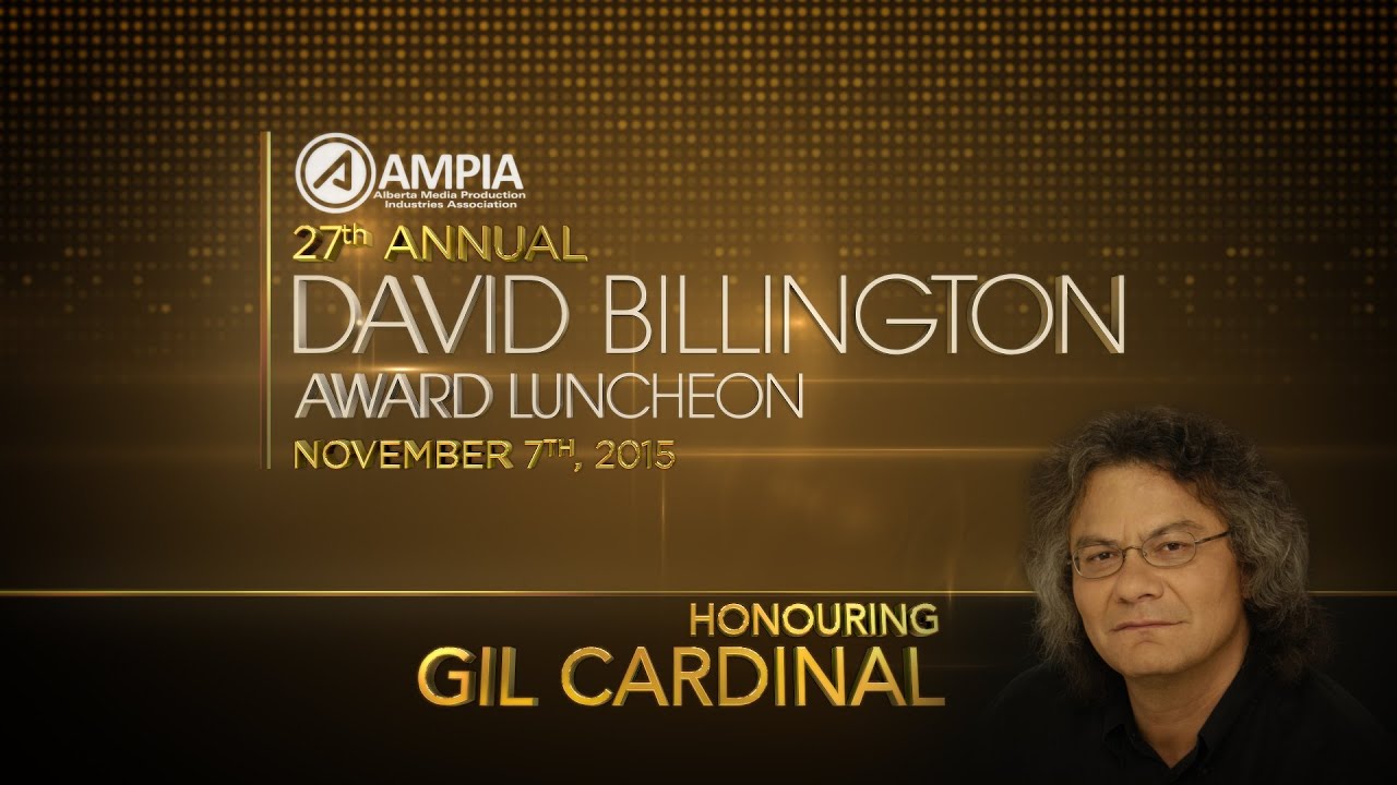 The 27th David Billington Awards honouring Gil Cardinal - YouTube