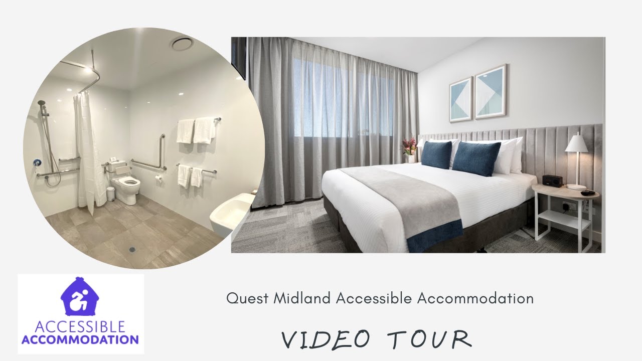Accessible Accommodation Quest Midland (Perth) - YouTube