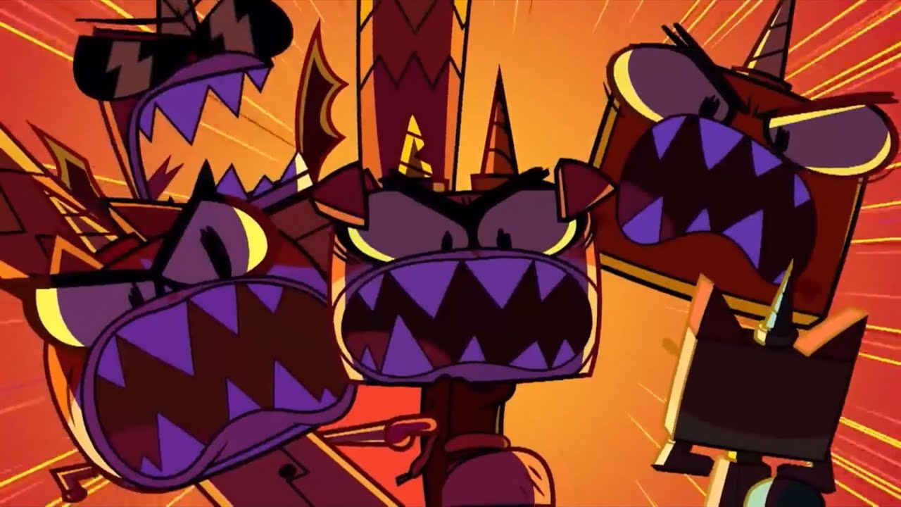 Unikitty ruins the dance party and causes an explosion of anger - YouTube