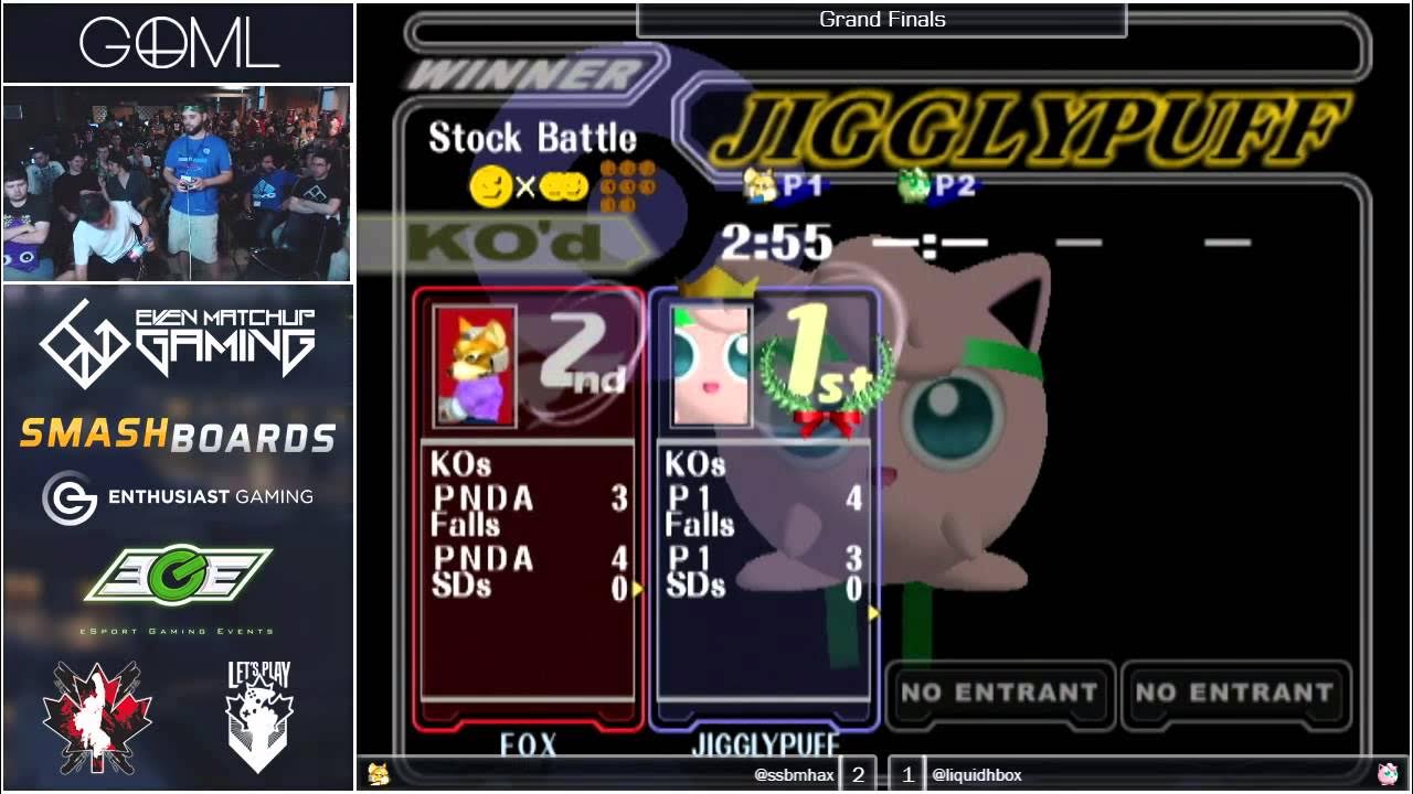 GOML 2015 - Liquid`Hungrybox (Jigglypuff) vs Hax$ (Fox) - SSBM Singles Grand Finals - YouTube
