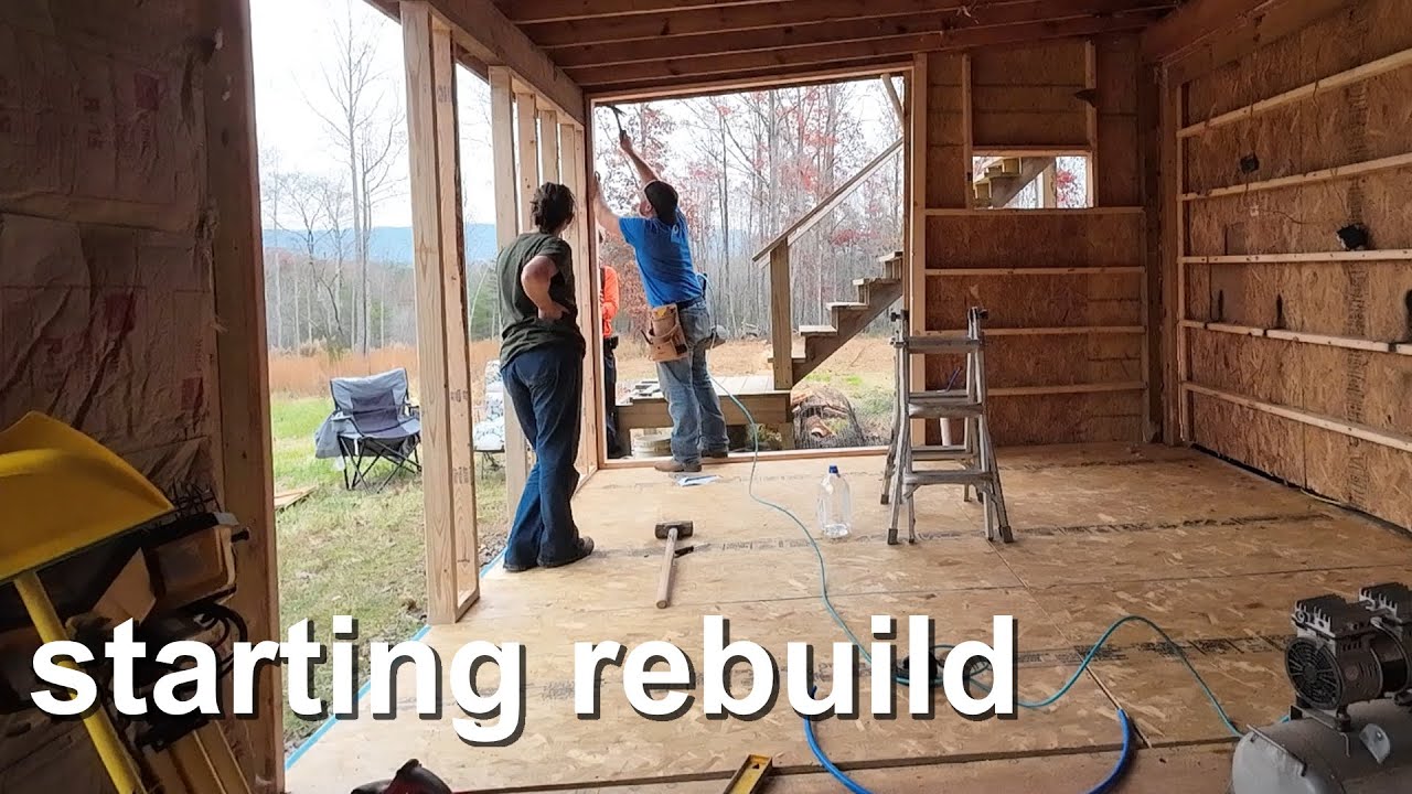 Building Back After Demo: Our Home Rebuild Kicks Off | Building Our Own ...