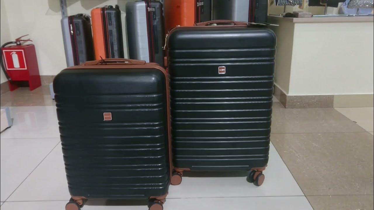 340-202/2-BBW Чемодан из АВС пластика ТМ Valigetti - YouTube