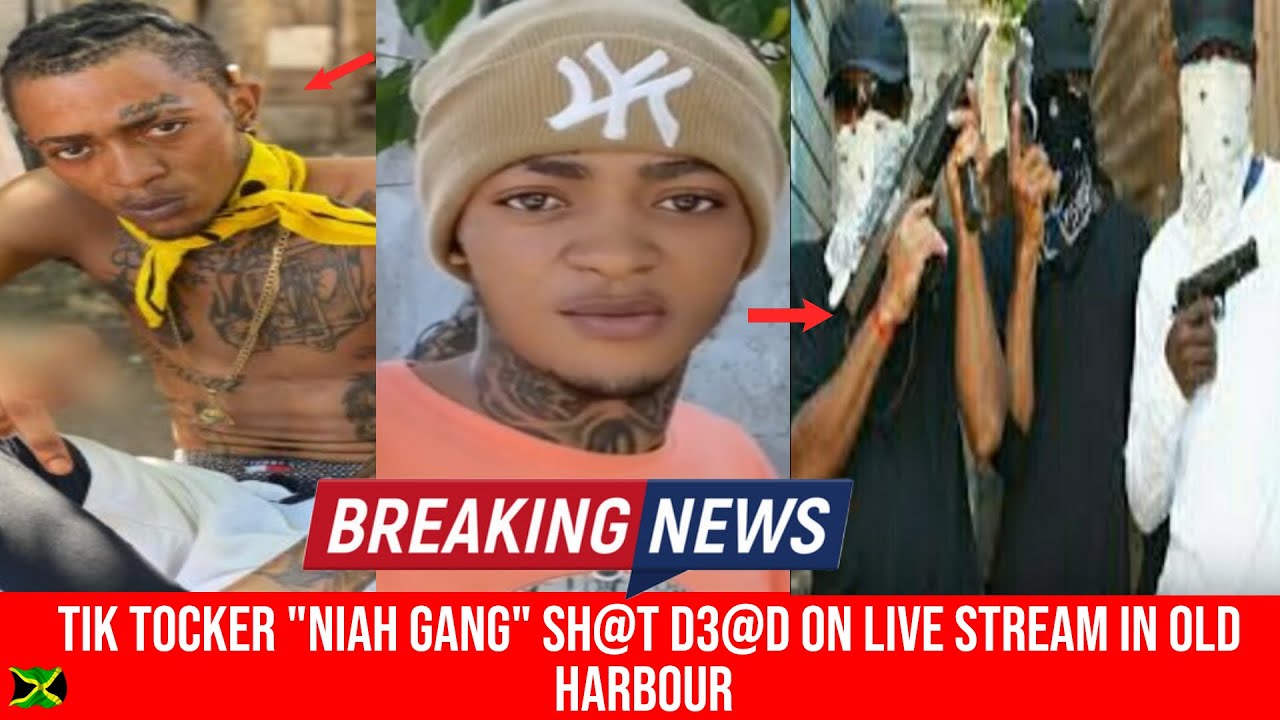 TIK TOKER " NIAH GANG" SH@T D3@D ON LIVE STREAM IN OLD HARBOUR ST ...