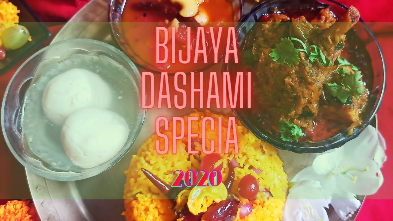 Bijaya Dashami Special Food in Bengali style in 2020 | Puja Special ...