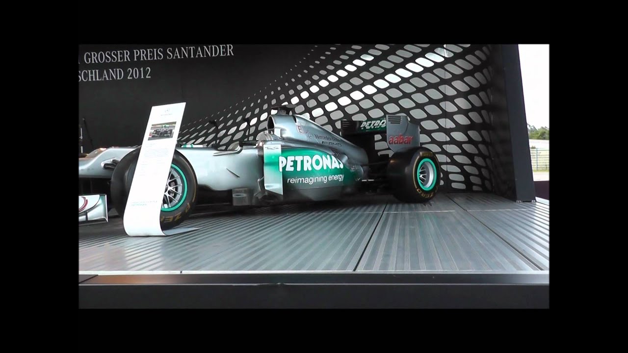 Mercedes AMG Petronas F1 W03 Rennwagen 2012 - YouTube