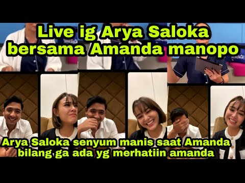 LIVE IG || ARYA SALOKA BERSAMA AMANDA MANOPO || DI TRAVELOKA