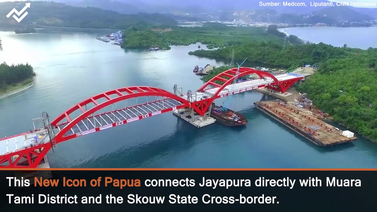 Indonesian President Inaugurated Youtefa Bridge, Newest Icon of East ...