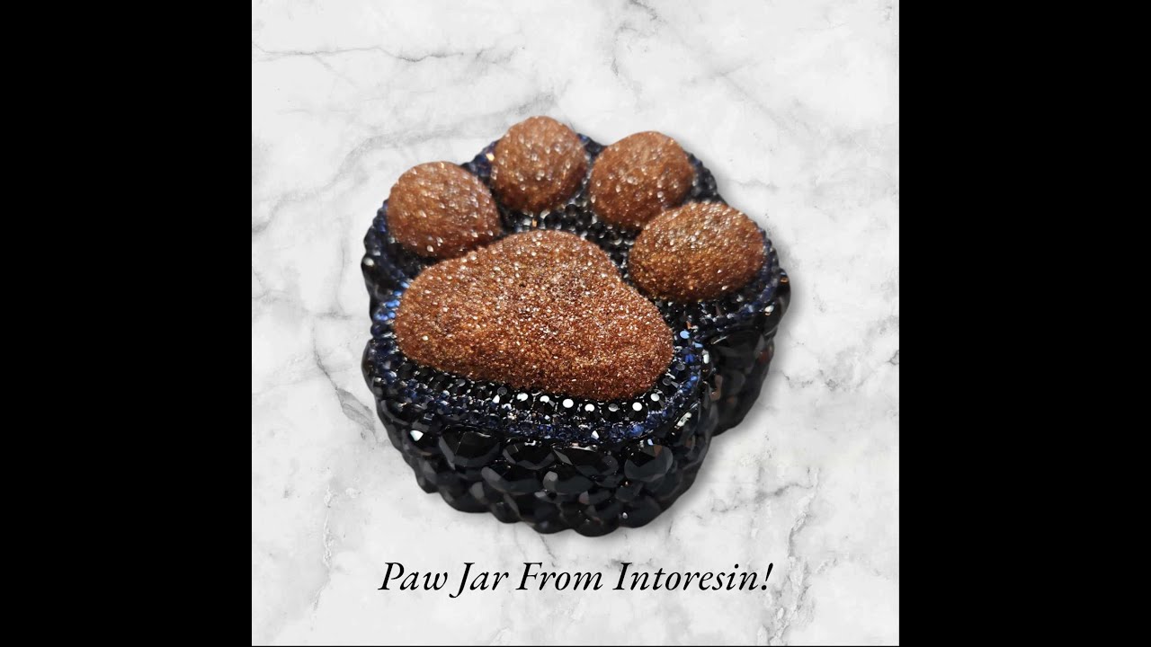 #161 Memorial Paw Jar - YouTube