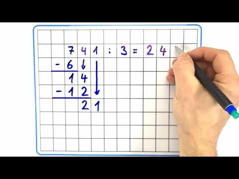 Schriftliche Division