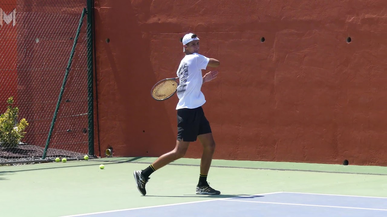Alexei Popyrin vs Alexander Donski Tennis Practice at The Academy - YouTube