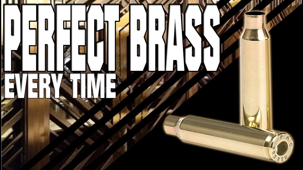Perfect quality brass for reloading. Start to Finish. - YouTube