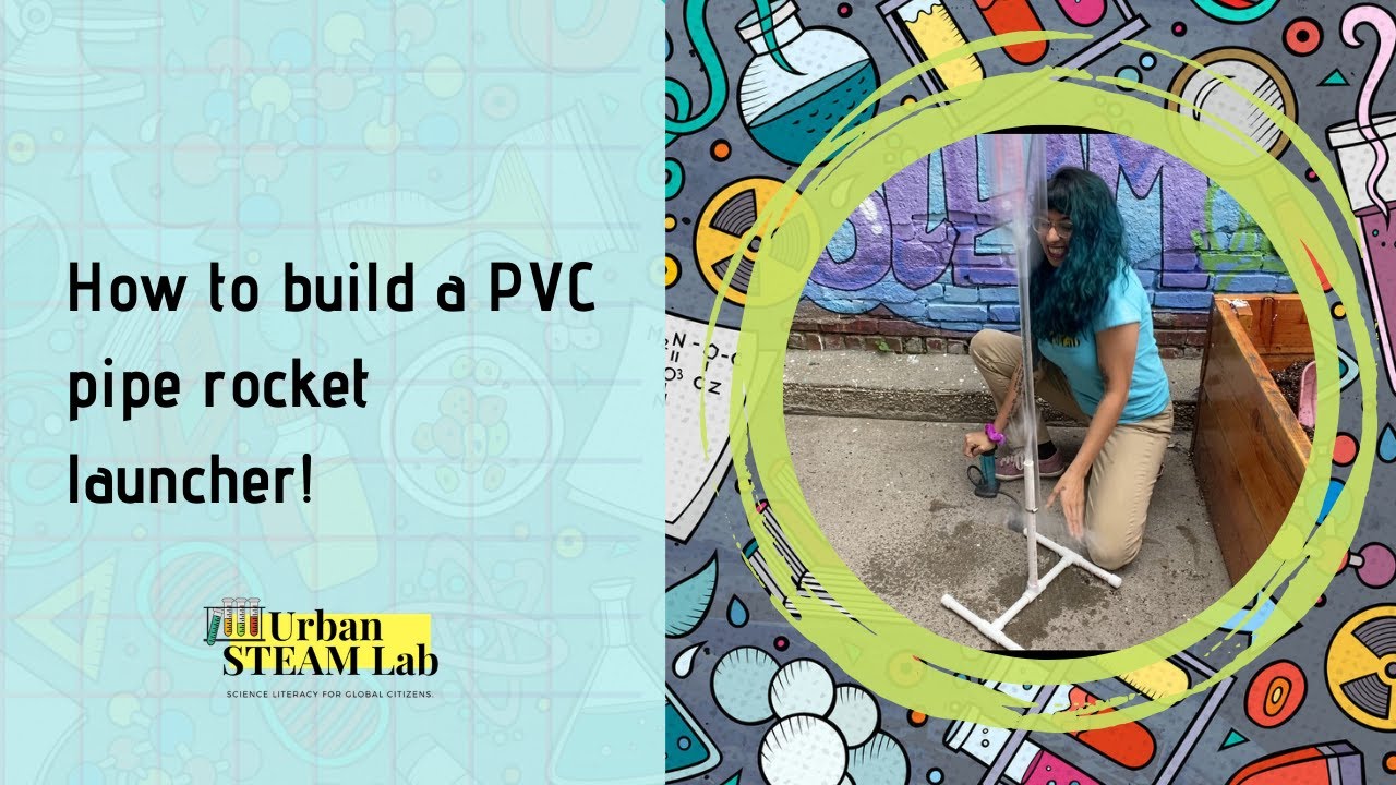 How to build PVC rocket launcher - Fun STEAM Activity! - YouTube