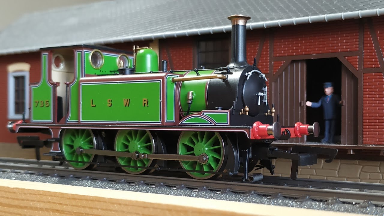 Hornby R3846 LSWR Terrier 735 mit ESU Lokpilot 5 Micro und AC-Umbau ...