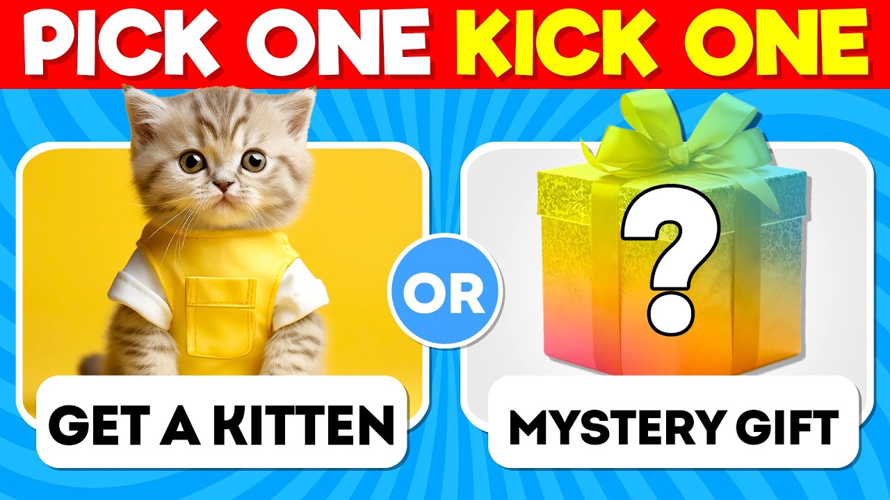 Pick One Kick One! | Mystery Gift Edition! 🎁 - YouTube