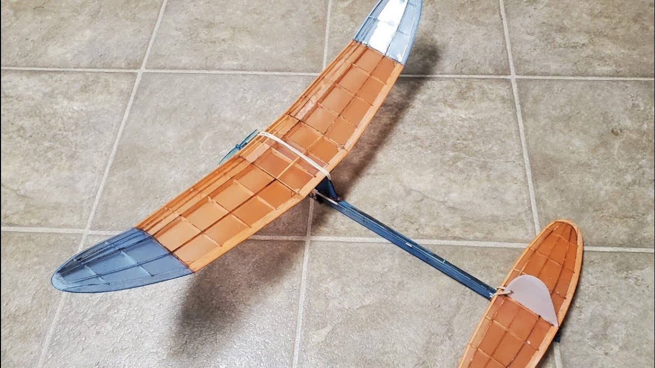 Micro Satellite E-20 Free Flight Airplane Shenanigans! - YouTube