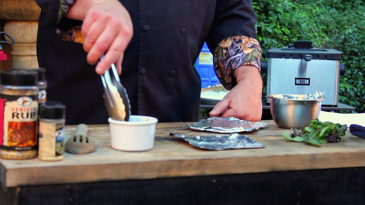 Pheasant Breast Recipe - Asian Foil-Wrapped Pheasant Appetizer - YouTube