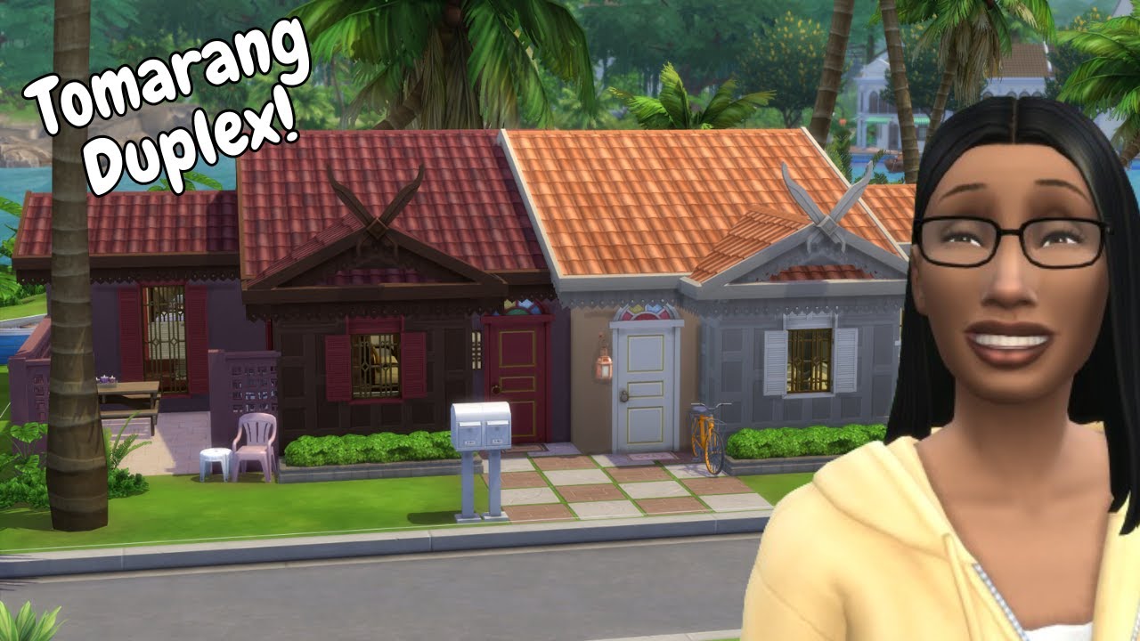 Tomarang Duplex // The Sims 4 For Rent Speed Build - YouTube