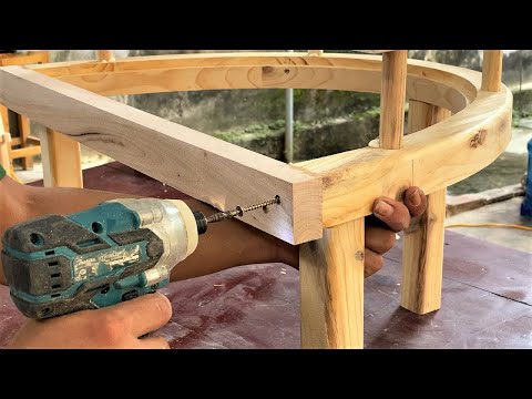 Woodworking Products  // A Chair With Great Design & Soft Curves