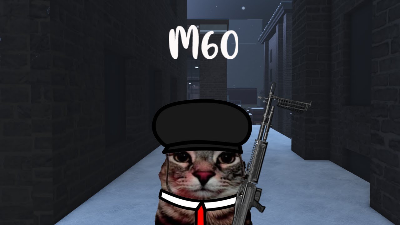 ROBLOX Criminality With Memes | M60 Experience! - YouTube