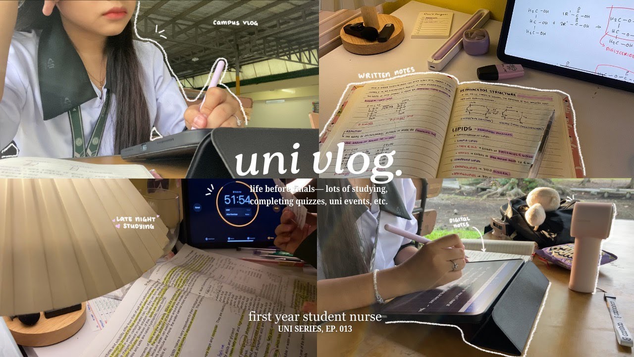 uni vlog 💌 | life before finals— uni events, labwork, lots of studying ...