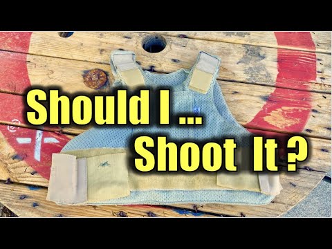 Should I shoot it? First Choice Zylon Body Armor - YouTube