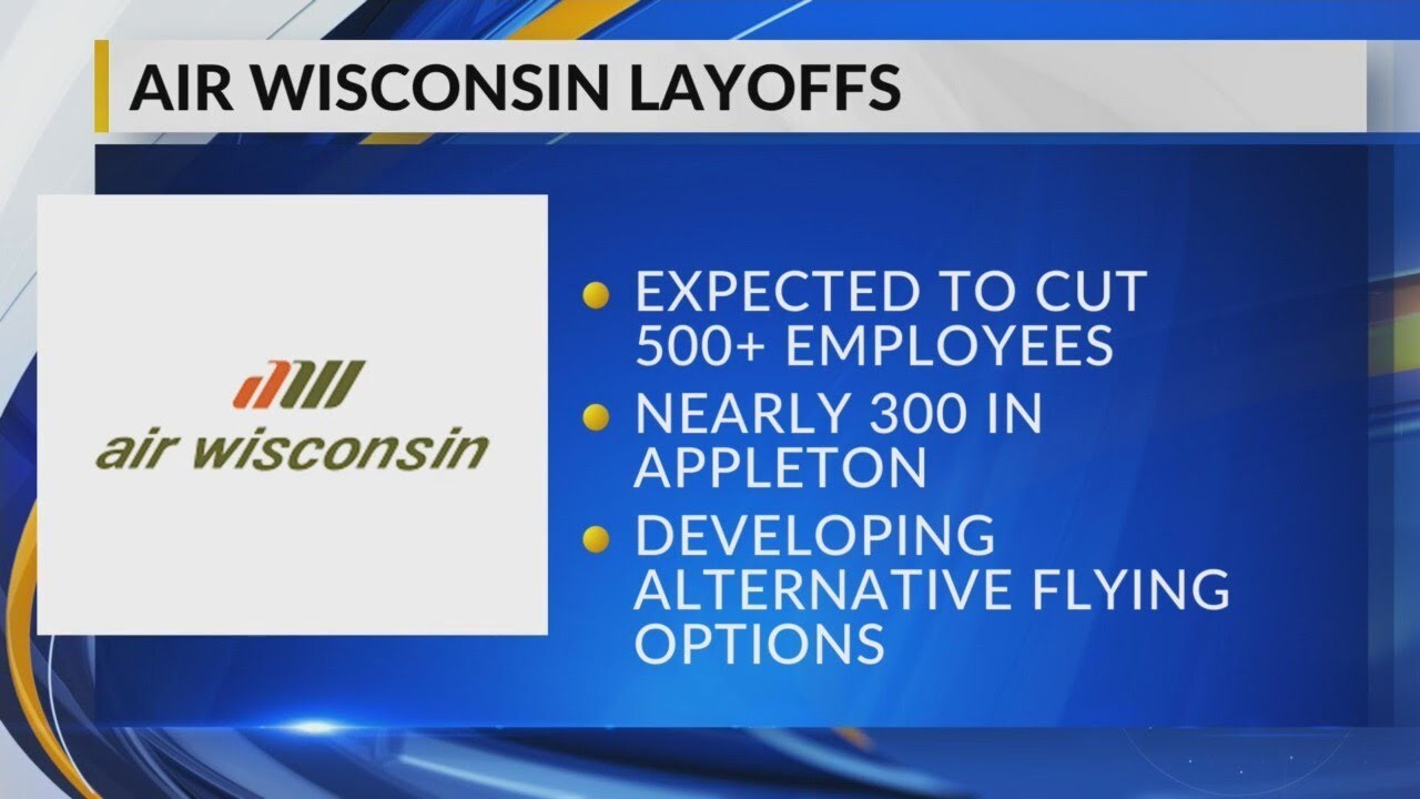 Air Wisconsin expected to cut 500+ total employees, 280+ in Appleton ...