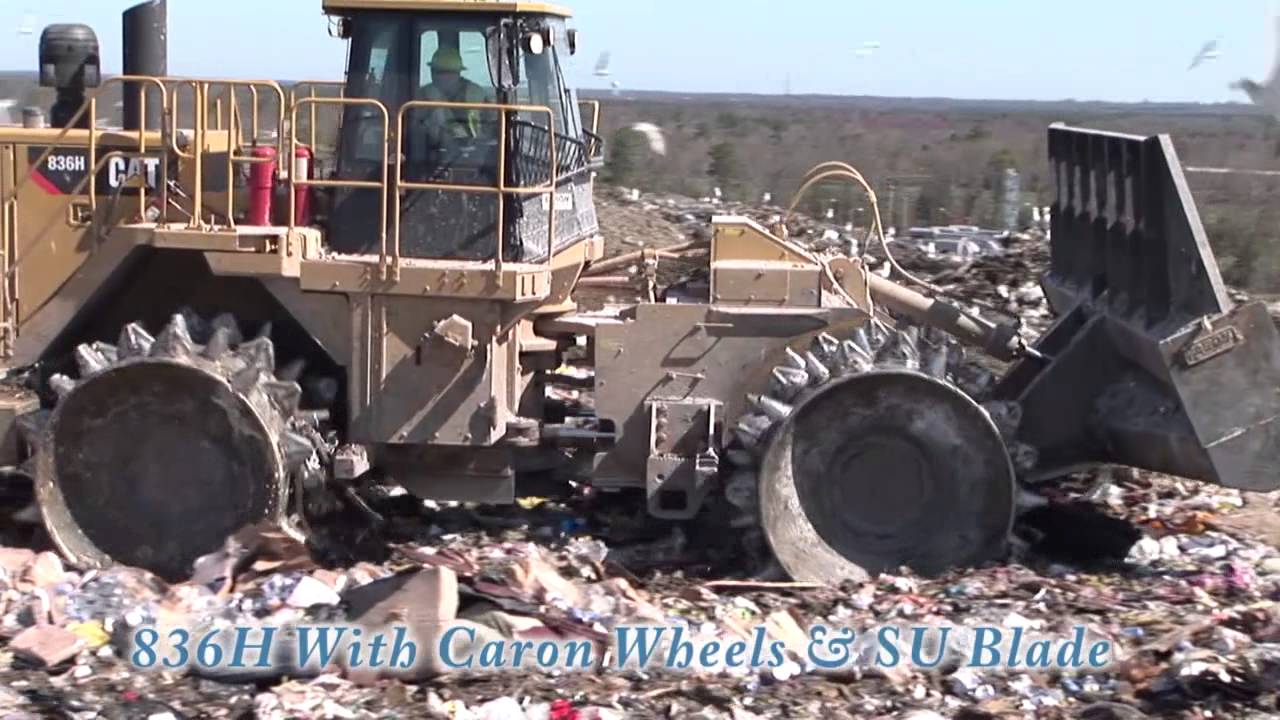 836H With Caron Wheels & SU Blade - YouTube