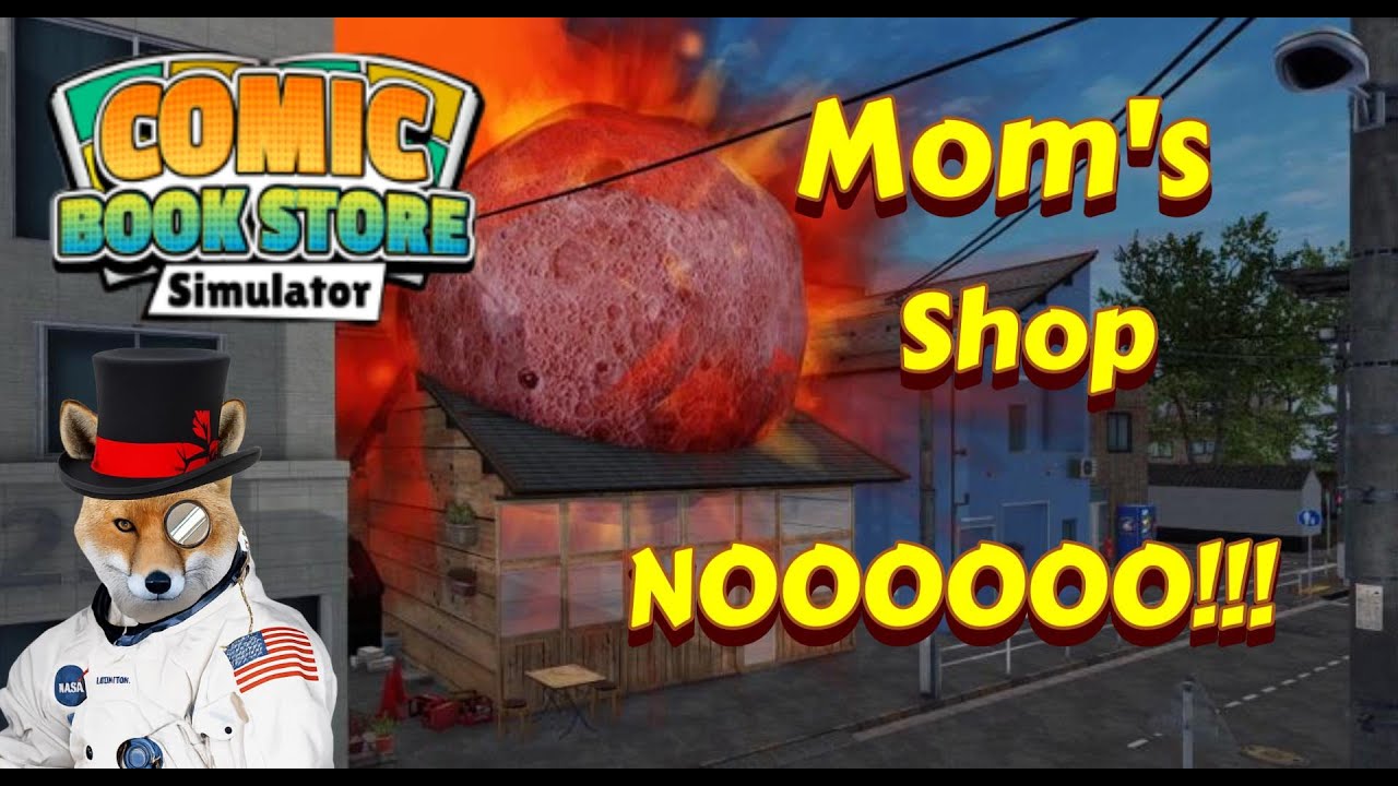 Mom's Comic Bookstore got smashed by a Metor. - YouTube