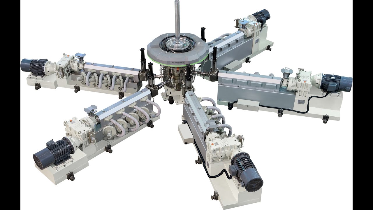 5-Layer Co-extrusion Blown Film Machine | CHYI YANG - YouTube