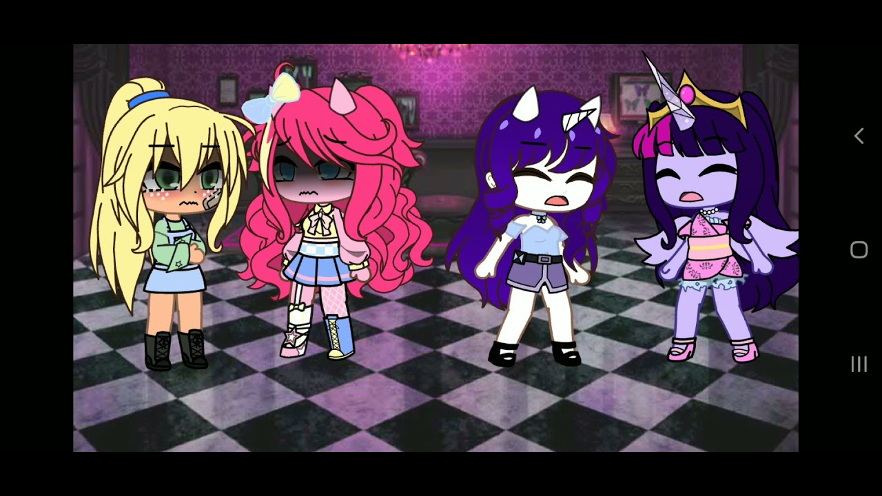 Covering my ears like a kid|mlp meme au|Pinkiejack|gc trend| - YouTube