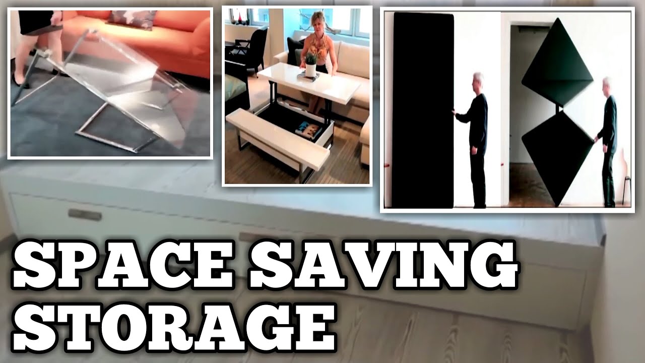 TOP 10 AMAZING HOME SPACE SAVING Storage - YouTube
