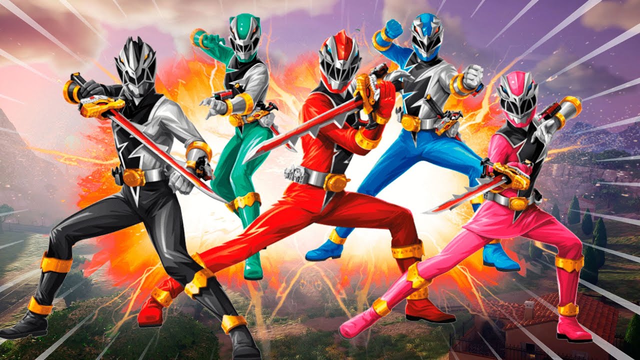 LOS POWER RANGERS LLEGARIAN PRONTO A FORTNITE - YouTube