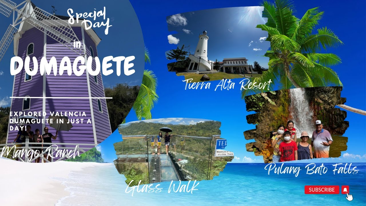 A Day in DUMAGUETE | Tierra Alta, Pulang Bato, Rizal Boulevard and ...