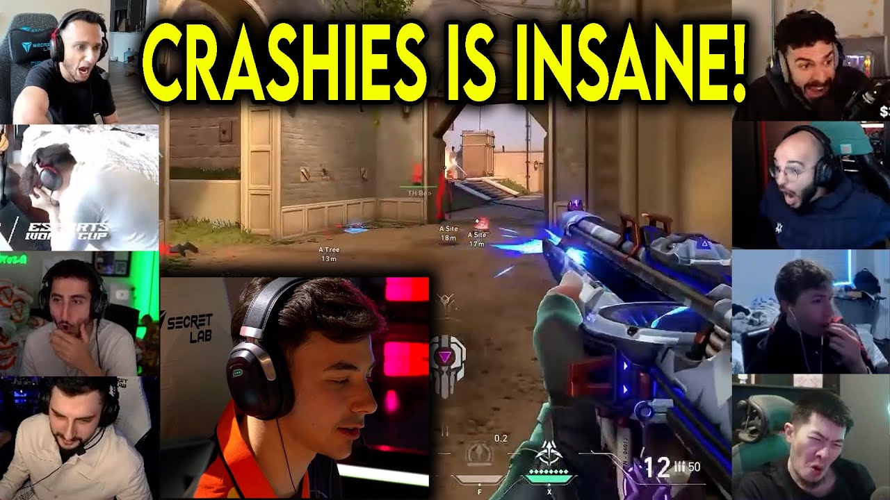 Valorant Streamers Reacts To FNC Crashies Insane 4k Against TH In EWC ...