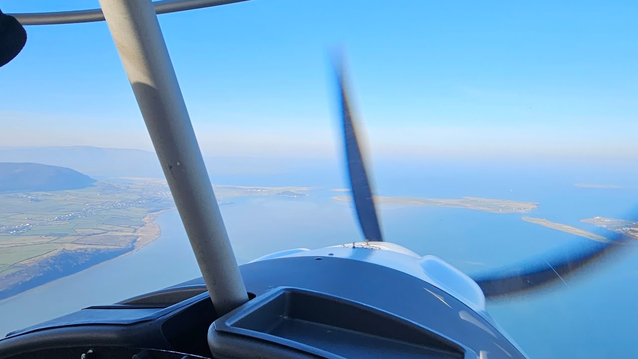 FLYING OVER IRELAND IN RARE AND GLORIOUS SUNSHINE. - YouTube