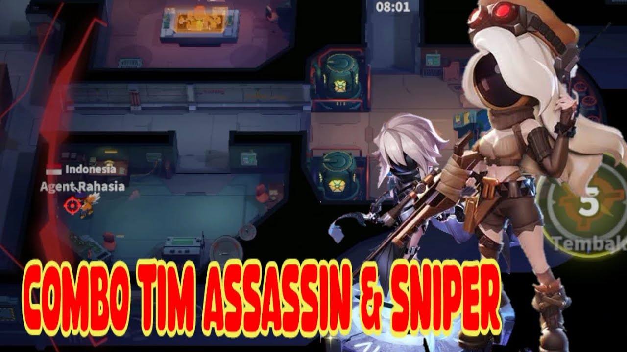 Super Sus Impostor = Combo Tim Assassin & Sniper - YouTube